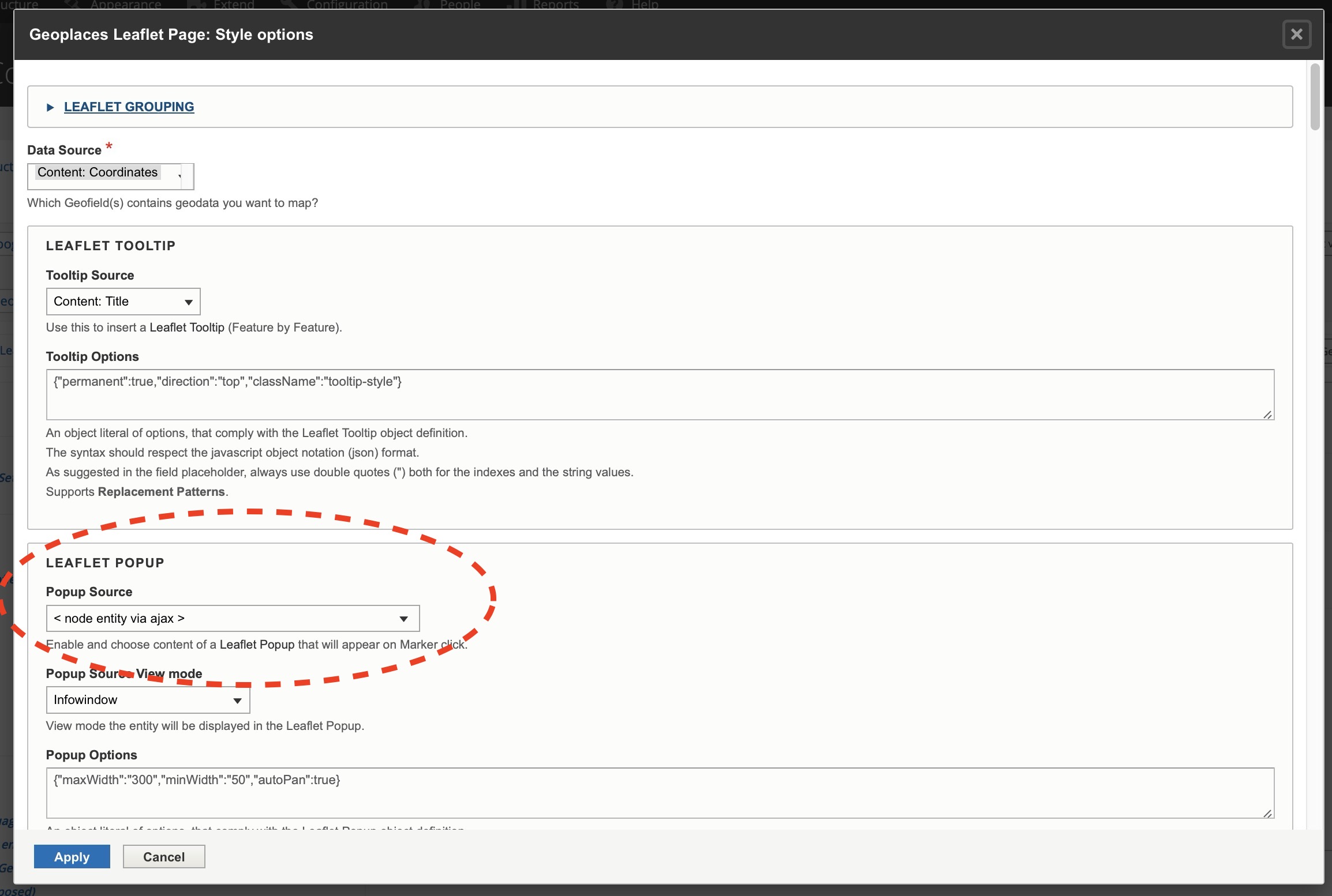 Popup broken [#3456692] | Drupal.org